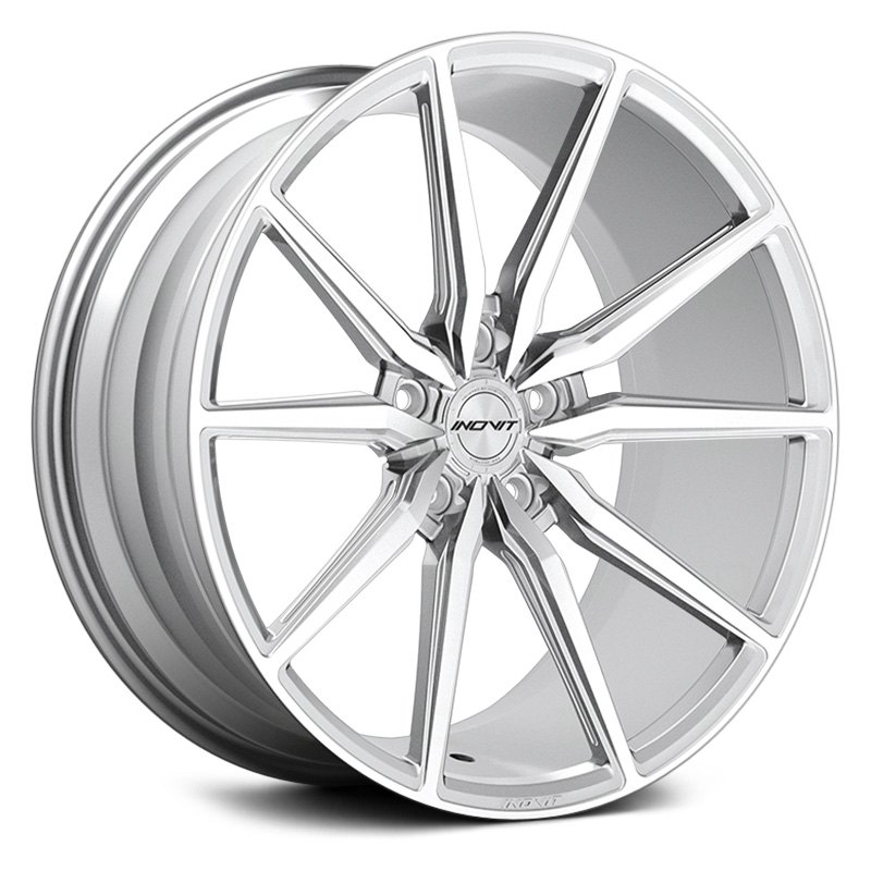 INOVIT® YSM-085 FRIXION5 Wheels - Silver with Machined Face Rims