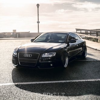 TMB Deep Concave Wheels by Rotiform on Stanced Audi A5 — CARiD.com Gallery
