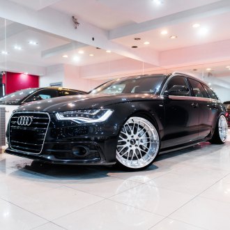Stance Is Everything: Black Audi A6 with Custom Parts — CARiD.com Gallery