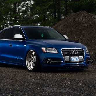 Extremely Lowered Audi SQ5 Rocking Large Rotiform Custom Wheels — CARiD ...