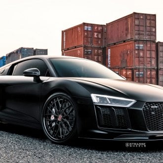 Audi R8 Gone Racy with Custom Ground Effects and Lowered Suspension ...