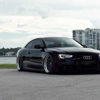Stanced Out Audi S5 Goes Dark with Custom Parts — CARiD.com Gallery