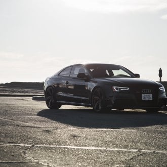 Stanced Out Audi S5 Goes Dark with Custom Parts — CARiD.com Gallery