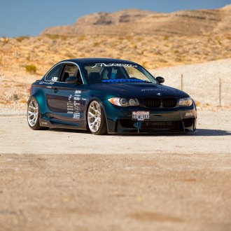 Revised Rear End of Gloss Black BMW 1-Series — CARiD.com Gallery