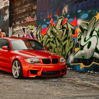 BMW 1-Series Taken to Another Level with Aftermarket Parts and Forged ...