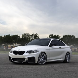 Unique Custom Paint on BMW 2-Series with Matte Black Zito Rims — CARiD ...