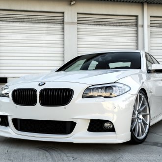 Slammed BMW M5 F10 On Custom Painted Vossens — CARiD.com Gallery