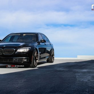 Luxury Game - BMW 750Li Fitted With Shiny Custom Wheels by ADV1 — CARiD ...