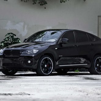 VPS 301 Custom Wheels By Vossen on a Black BMW X6 — CARiD.com Gallery