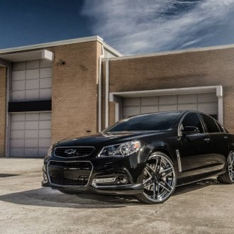 Ace Alloy Flowform Wheels Give a Customized Look to Gray Chevy SS ...