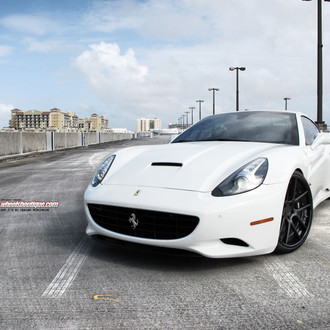 Eye-catching Ferrari California Fitted with Custom Wheels by ADV1 ...