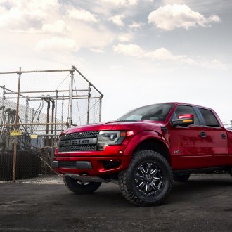 Lime Green Raptor On Black Rhino Off-road Wheels | CARiD.com Gallery