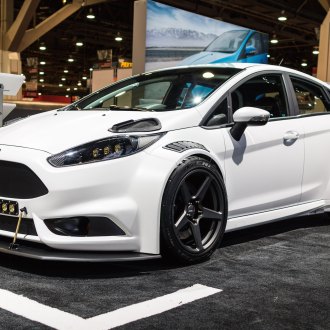 Satin Green Ford Fiesta ST Hot Hatch With a Proper Stance — CARiD.com ...