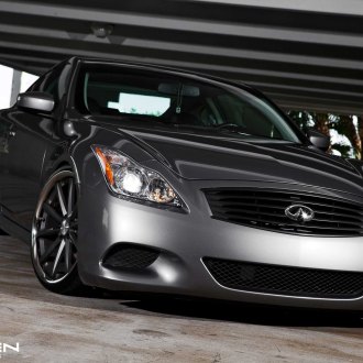 Stunning Blacked-out Infiniti G37 Coupe With Deep Concave Vossen Rims ...