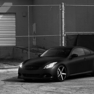 Stunning Blacked-out Infiniti G37 Coupe With Deep Concave Vossen Rims ...