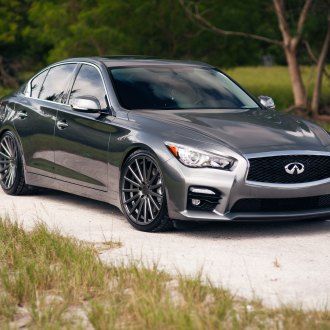 Sleek White Infiniti Q50 with Custom Parts Screams of Style — CARiD.com ...