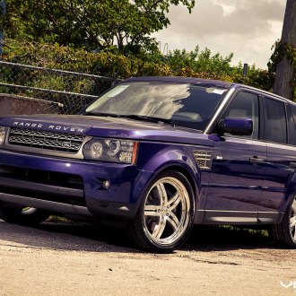 Stylish Custom Touches and Vossen Forged Rims on Range Rover Sport ...