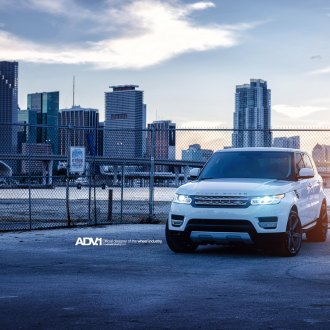 Custom White Range Rover Sport Gets Distinctive Look with Black Accents ...