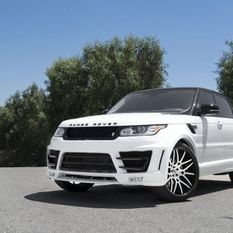 Urban Warrior: Customized Gray Range Rover Sport | CARiD.com Gallery