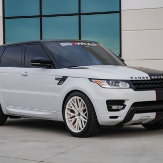 Properly Modified White Range Rover Sport | CARiD.com Gallery