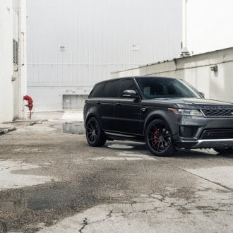 White Range Rover Sport Gets Blacked Out Body Elements for Aggressive ...