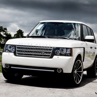 Neat Custom White Land Rover Range Rover — CARiD.com Gallery