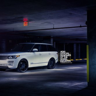 Prestige Ride: Black Range Rover Enhanced With Custom Vossen Rims ...