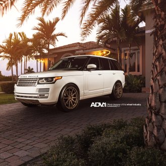 Prestige Ride: Black Range Rover Enhanced With Custom Vossen Rims ...