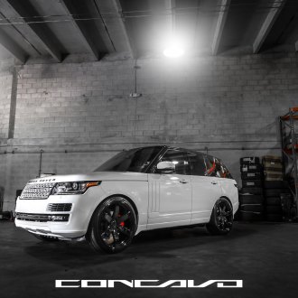 Prestige Ride: Black Range Rover Enhanced With Custom Vossen Rims ...