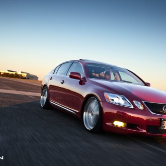 VIP Look of Lexus GS That Boasts Lowered Suspension and Vossen Rims ...