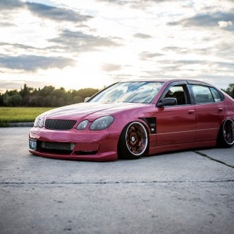 ADV1 Custom Wheels and Lowered Suspension on Lexus GS | CARiD.com Gallery