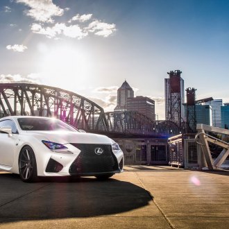 Black And White Balance - Stanced Lexus RC-F Equipped With Blaque ...