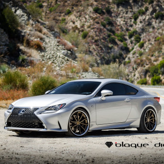 Murdered Out Lexus RC Gets More Mysterious Look with Vorsteiner Rims ...