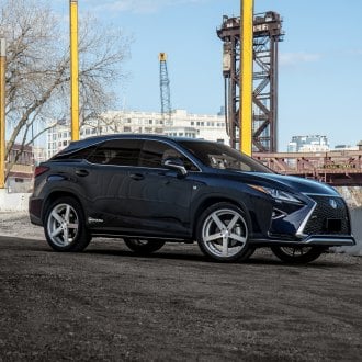 Black Lexus RX With Custom Wheels by Vossen | CARiD.com Gallery
