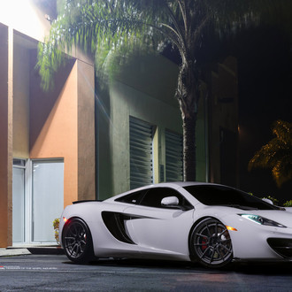 Classy Mclaren 12c on Custom Painted Forged Rims by ADV1 — CARiD.com ...
