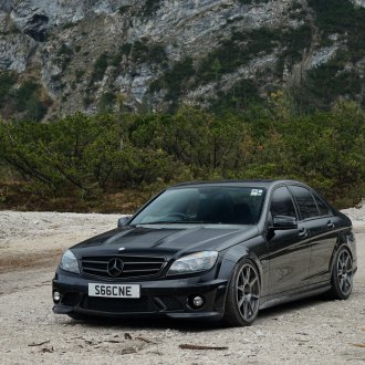 Red Rocket - Mercedes C63 AMG on ADV1 Rims — CARiD.com Gallery