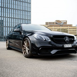 Custom Mercedes E Class Grabs Attention Due to Red Exterior Paint and ...