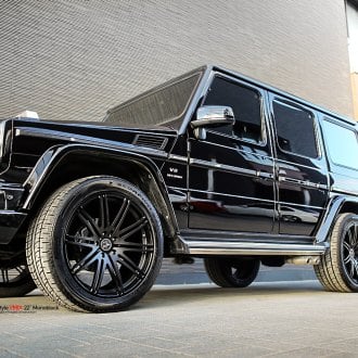 Majestic White Mercedes G Class Boasts LED Lighting | CARiD.com Gallery