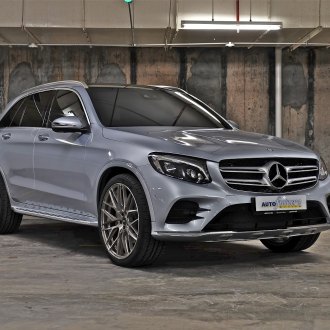 Gray Mercedes GLC Class Sports Custom Black TSW Wheels | CARiD.com Gallery