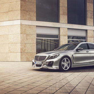 Custom Anrky Wheels Take Silver Mercedes S Class to Another Level ...