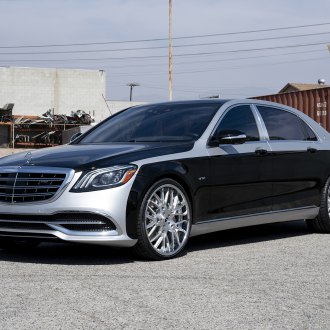 Precision Meets Performance: Gray Mercedes S Class on Matte Black PUR ...