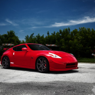 Customized Attention Stealing Orange Nissan 370Z Screams of Racing ...