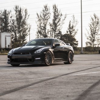 Matte Gold ADV1 Rims Give a Luxurious Presence to Customized White GT-R ...