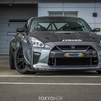 Stylish Godzilla: White Nissan GT-R with Custom Parts — CARiD.com Gallery