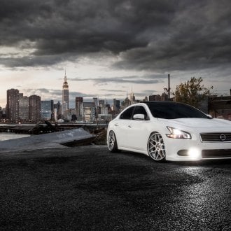 Stanced Nissan Maxima On Rohana RC 8 Custom Wheels — CARiD.com Gallery