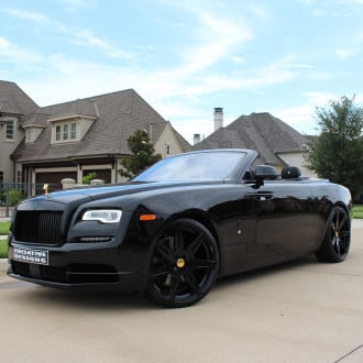 Threatening Look of Custom All- Black Matte Rolls Royce Wraith — CARiD ...