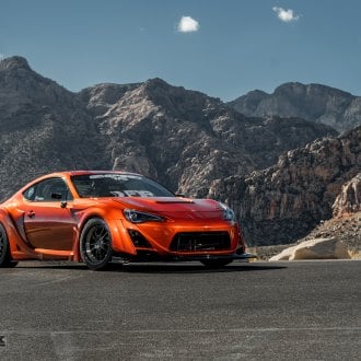 White Subaru BRZ Boasting Amazing Airbrush Paint and Custom Rims with ...