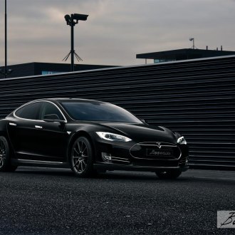 All Charged Up Black Tesla Model S | CARiD.com Gallery