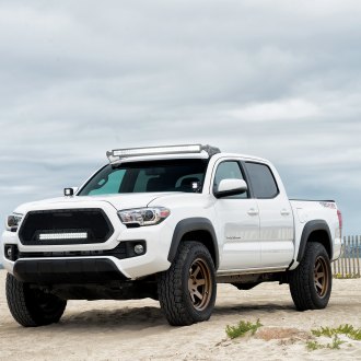 Rotiform SIX Off-road Rims on Lifted Toyota Tacoma Truck — CARiD.com ...