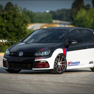 Unmatched Style: Copper Rotiform Custom Wheels on Stanced VW Golf R ...